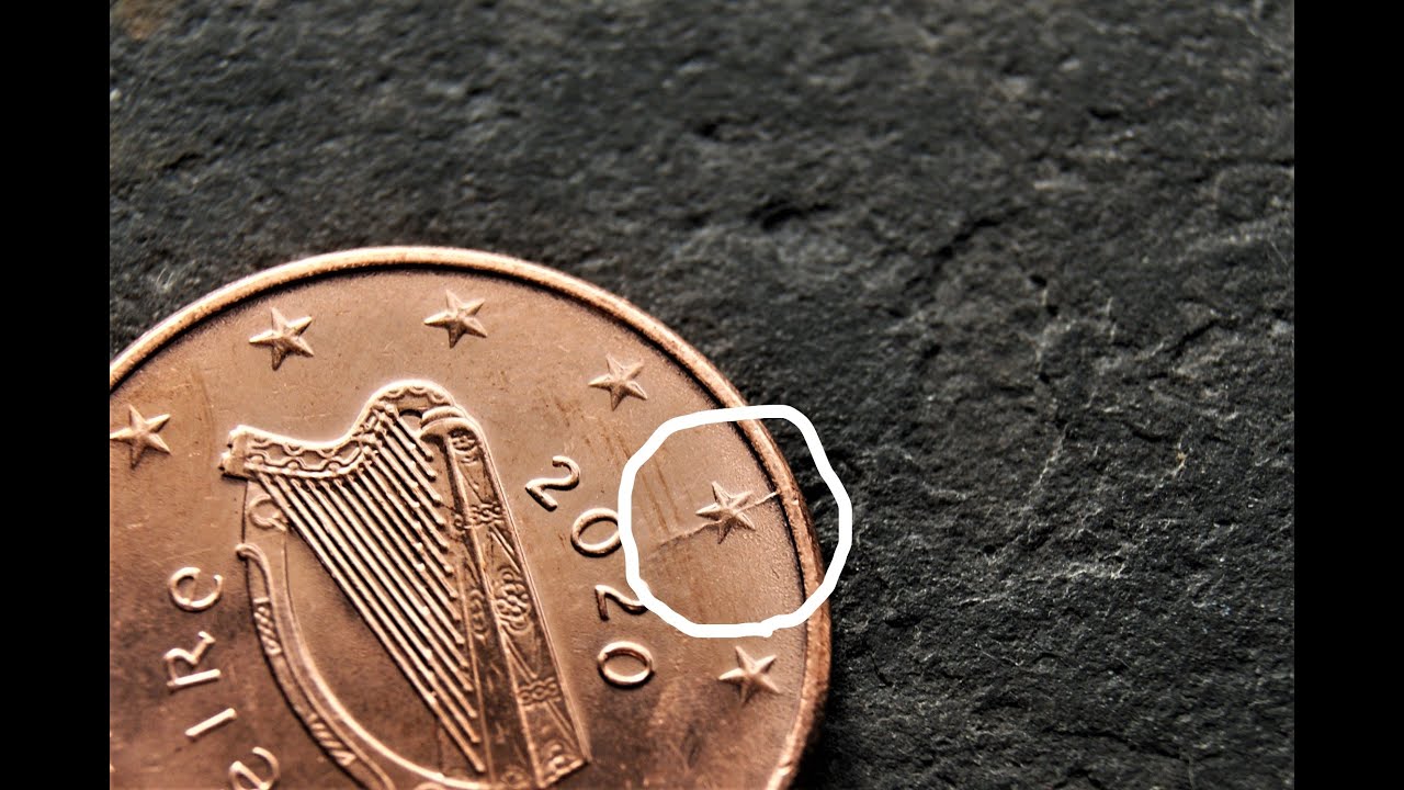 Super rare ERROR COIN 5 euro cent 2020 Ireland - YouTube