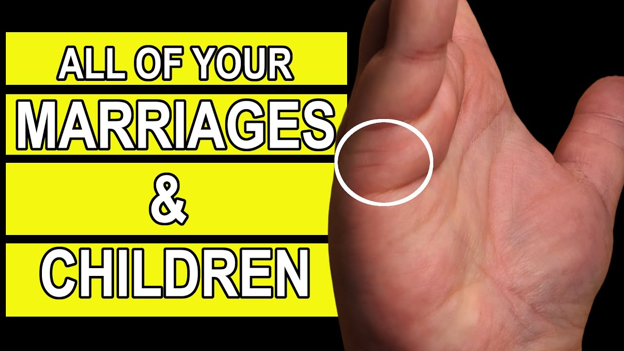 Accurate Marriage Children Lines | Expert Hand Analysis - YouTube