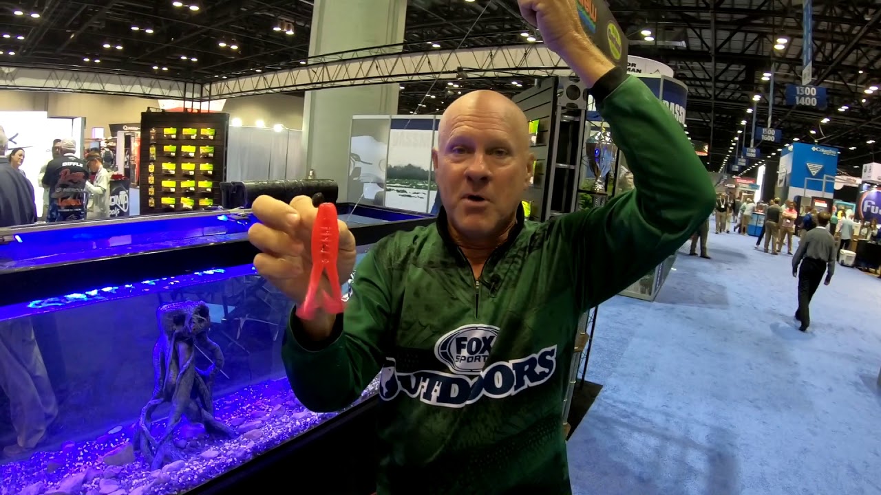 Barry Stokes Introduces New Larew Target Toad - YouTube