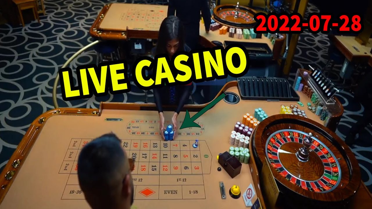 LIVE ROULETTE ⚠️ IN CASINO Table Evening ️ - 2022-07-28 - YouTube