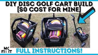 Homemade Disc Golf Bag