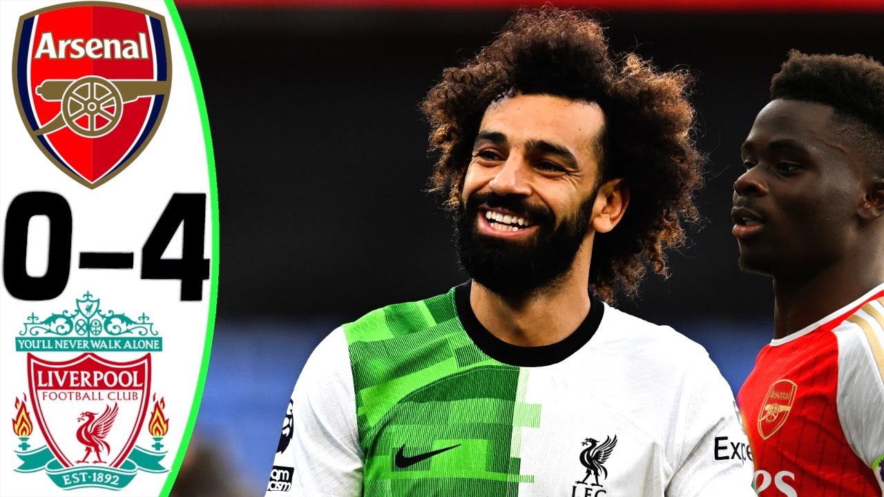Arsenal vs Liverpool 0-4 - All Goals and Highlights - 2024 🔥 MO SALAH ...