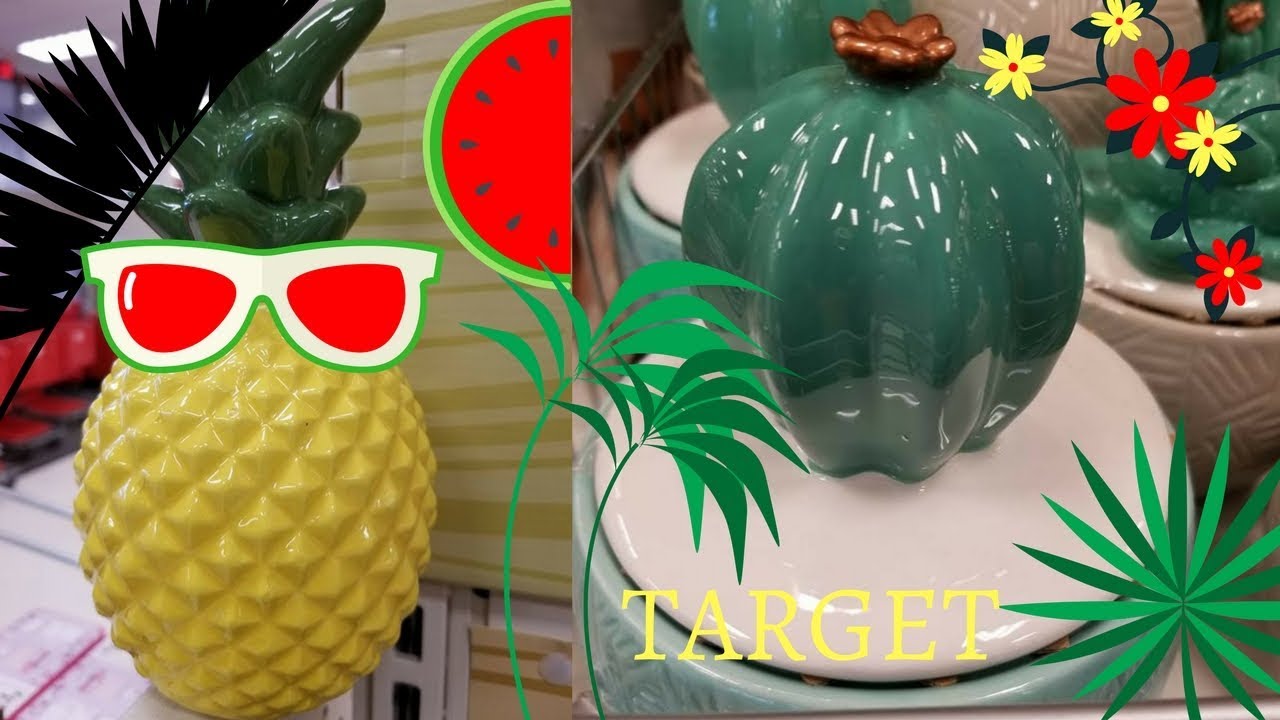 SHOP WITH ME AT TARGET BULLSEYE SPOT SUMMER 2018 - YouTube
