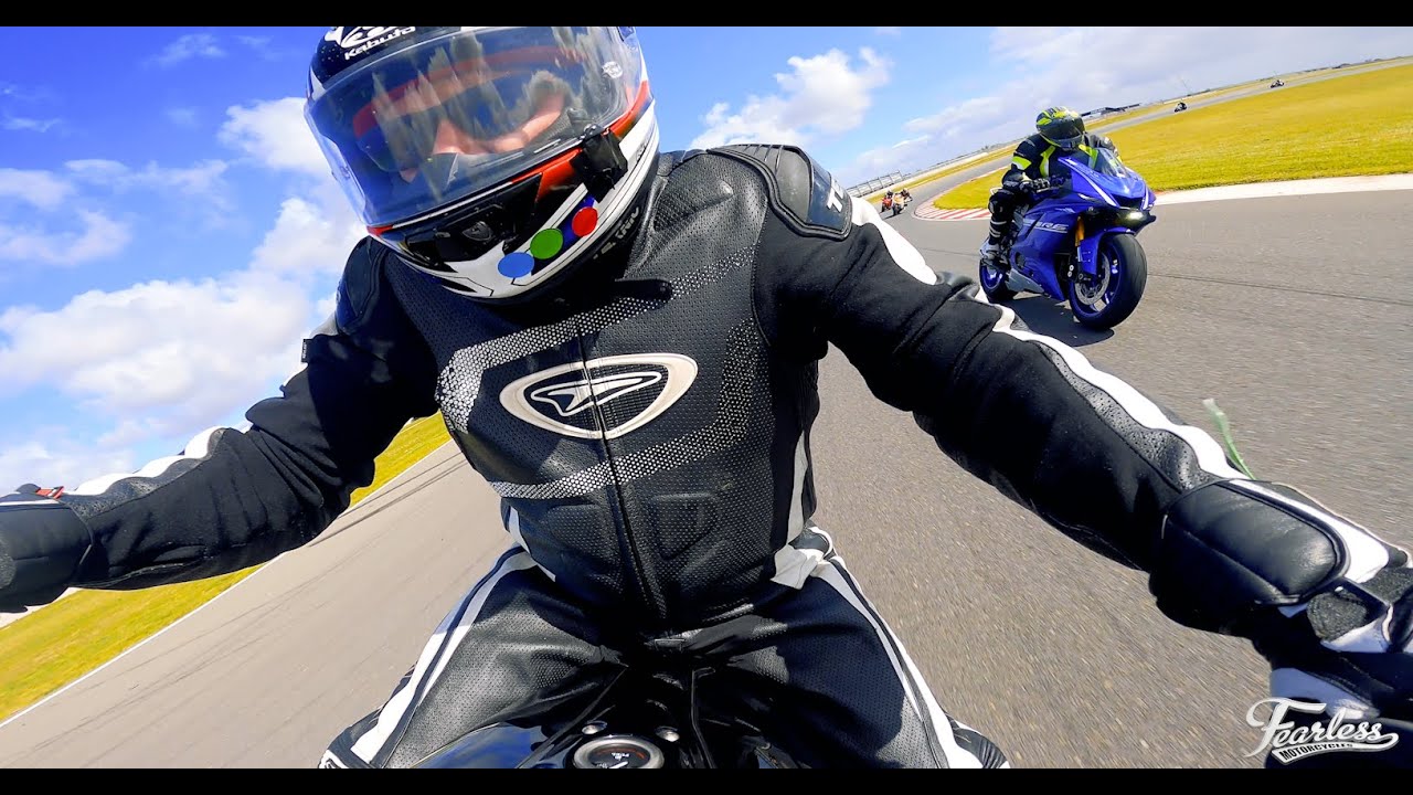 Harley Crashes @ Fearless Track Day - YouTube