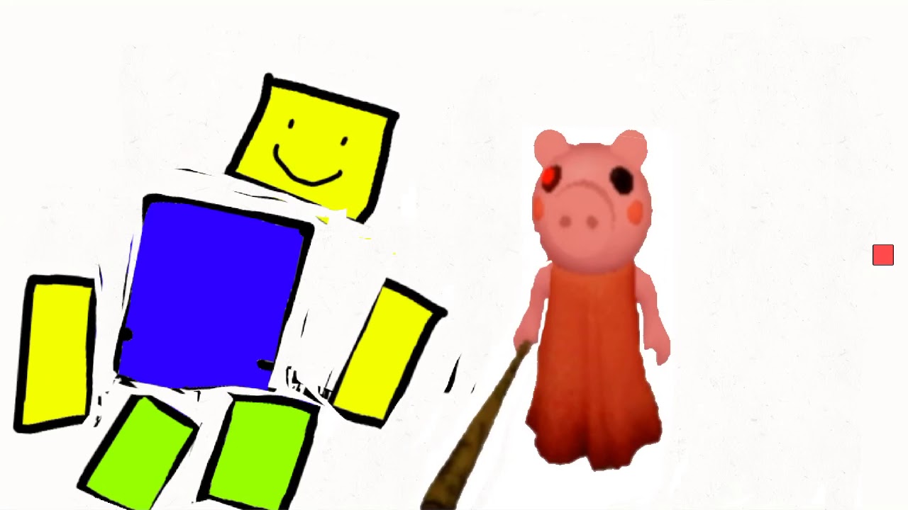 Piggy hit animation and sound effect - YouTube