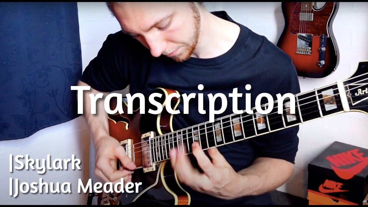 【Transcription/TAB】Skylark Joshua Meader - YouTube