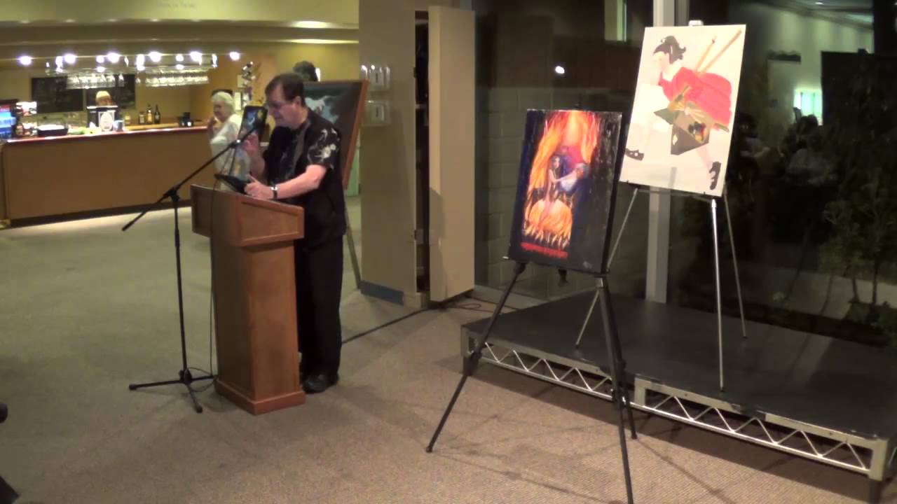 Robert Stelmach & Diane Spiers @ Poets & Artists Extravaganza - YouTube