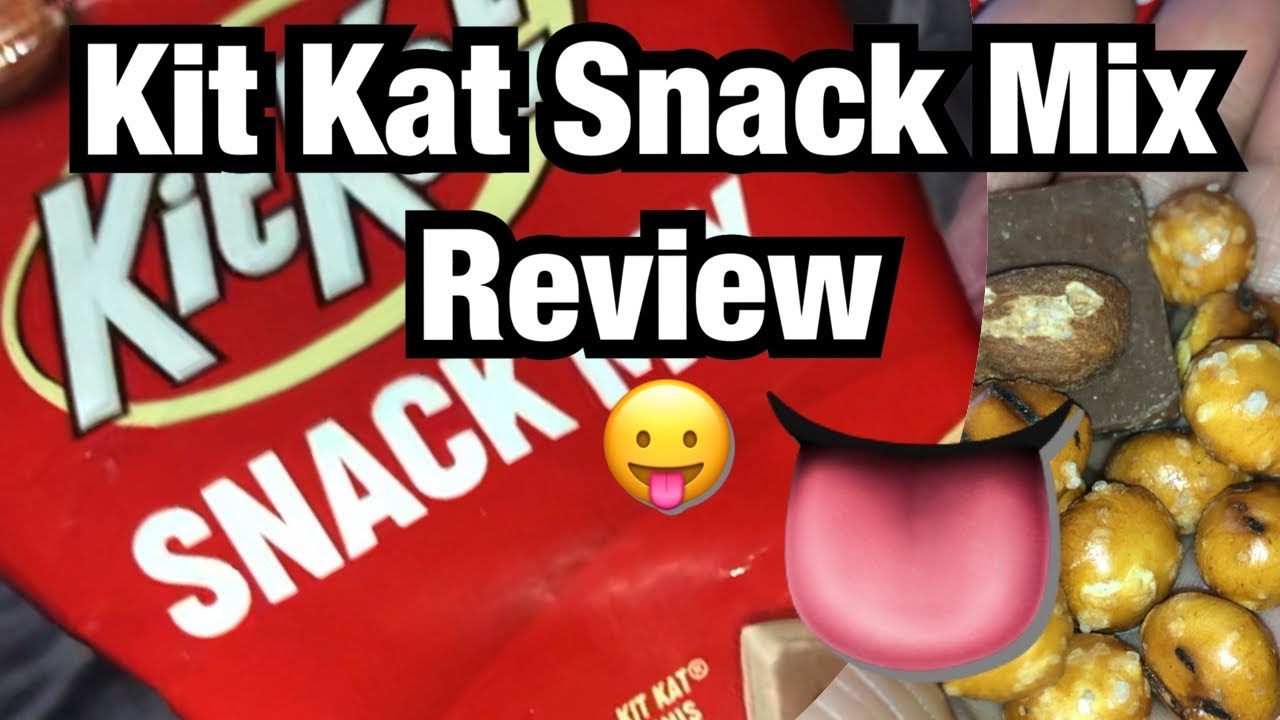 Kit Kat Snack Mix Review - Taste Test - YouTube