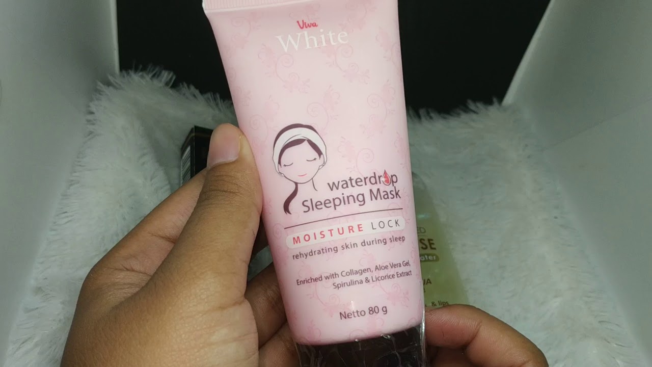 Produk Baru Viva Cosmetics || micellar water, waterdrop sleeping mask ...
