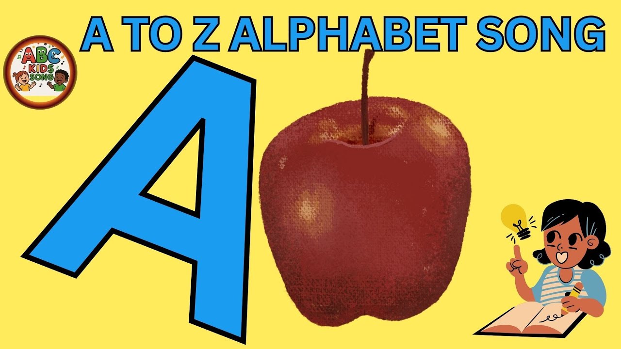 A to Z Alphabet Music Video | Learn Letters with Phonics | Nursery ...