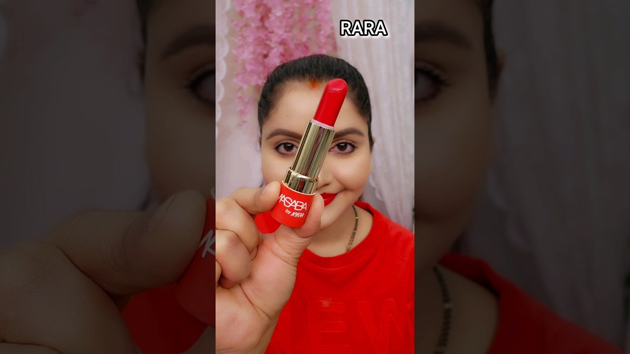 bridal red lipstick for festive season | RARA #rara #makeup # ...