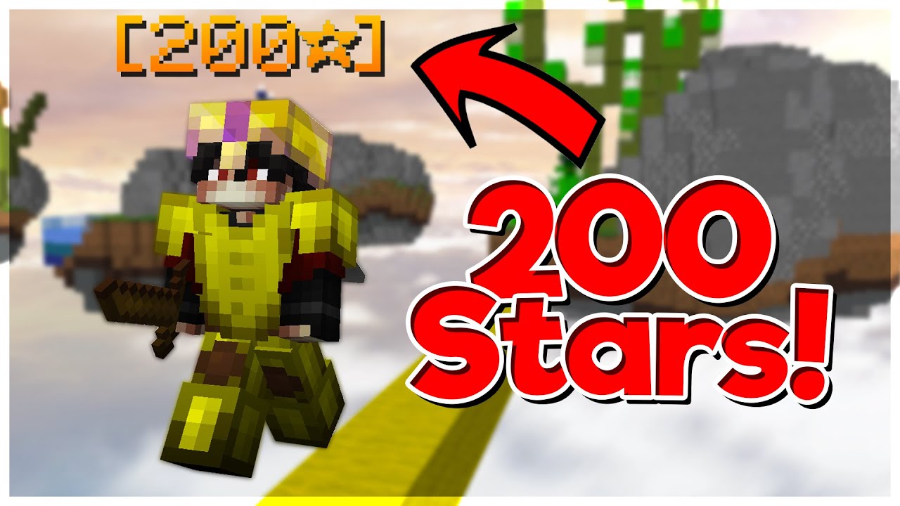 Hitting 200 Stars in Bedwars! | Hypixel Bedwars - YouTube