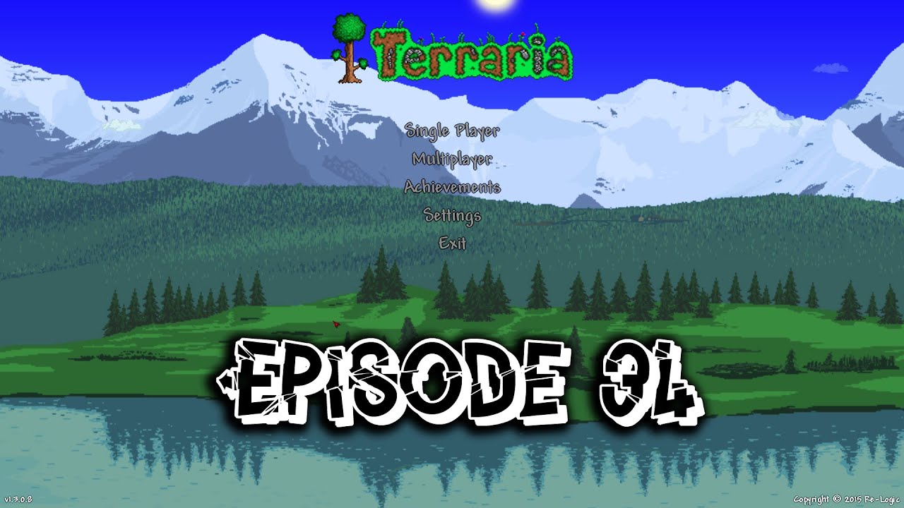 Terraria - Episode 34 - Full HP and arena setup - YouTube