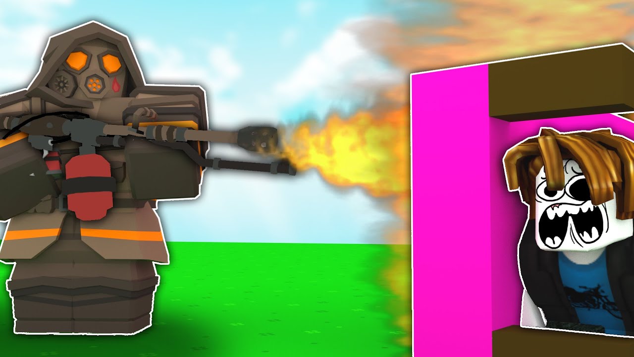 BURNING BASES DOWN in Roblox Bedwars... - YouTube