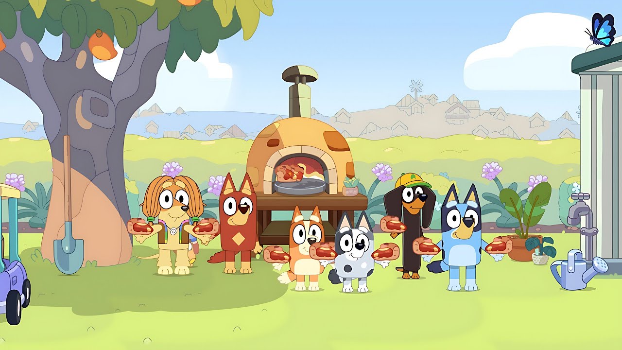 Bluey's BBQ Party - YouTube