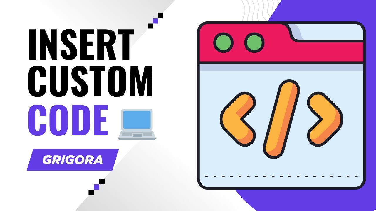 How to Add Custom Code to Head, Body, and Footer in Grigora - YouTube