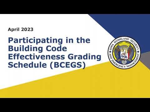 Participating in the Building Code Effectiveness Grading Schedule (BCEGS) Part I - YouTube