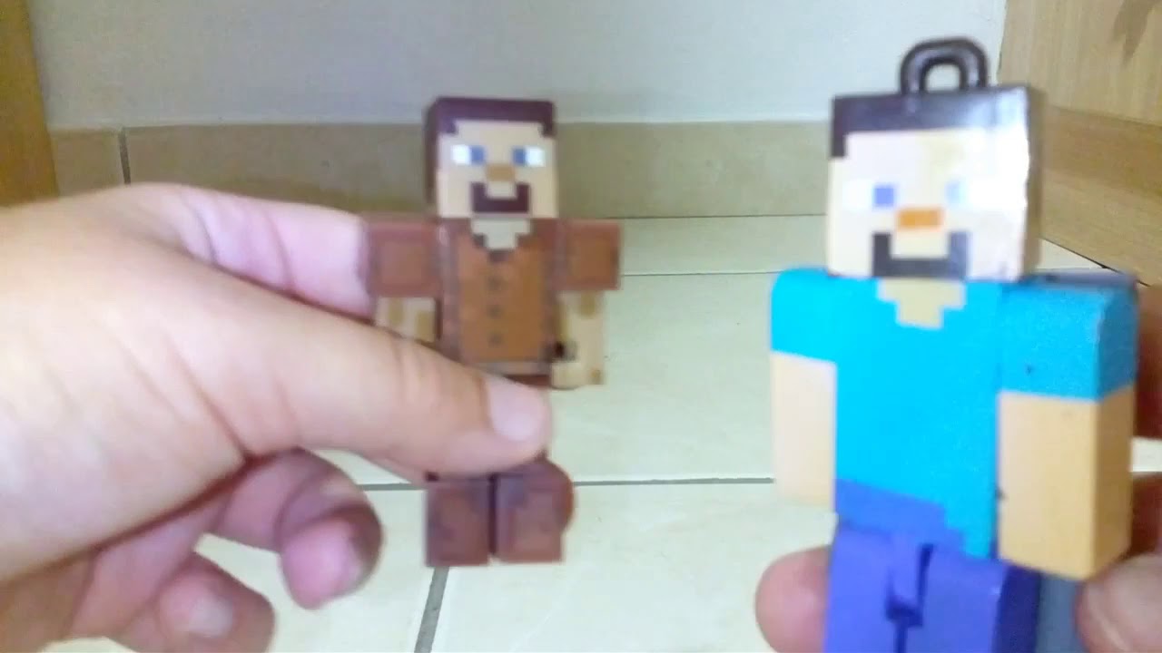 LEGO VS MINECRAFT PART 1 - YouTube
