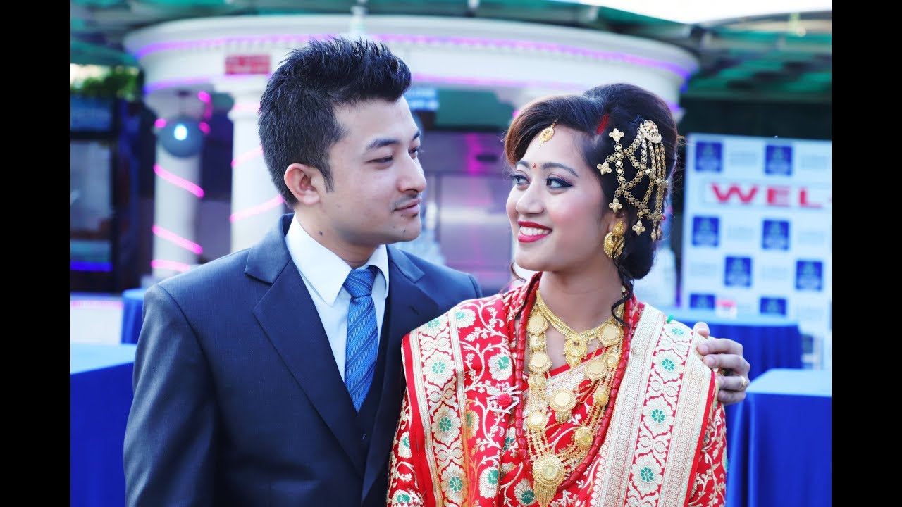 Nepali Wedding [Nishant weds Sudarsana Reception Party] - YouTube