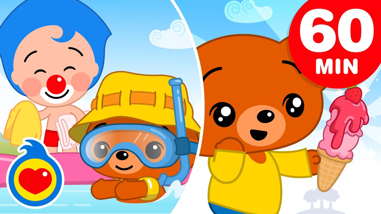 Summer, Sunshine 🌞And Water 💦(Outdoors) + More Kids Songs ♫ Plim Plim ...