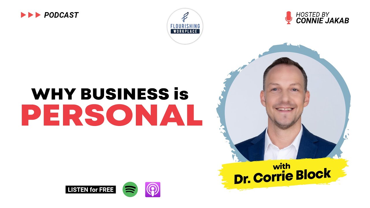 Business IS Personal with Dr Corrie Block - YouTube
