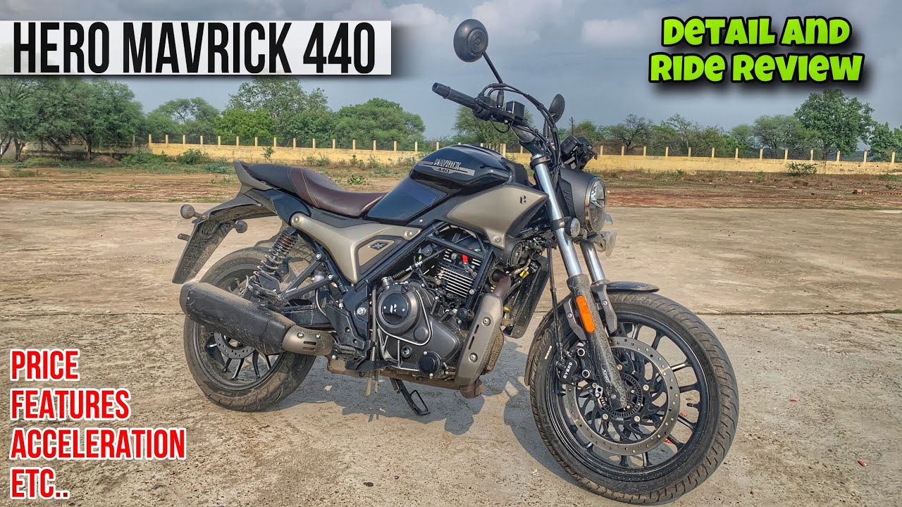 HERO MAVRICK 440 || DETAIL AND RIDE REVIEW || better in there segment 🤔 ...