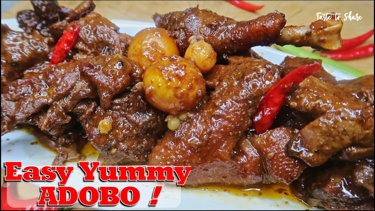 CHICKEN ADOBO | This is WHY THE WORLD LOVES FILIPINO ADOBO!! How to ...