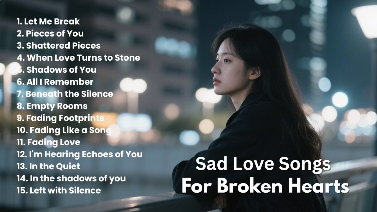 Sad Love Songs For Broken Hearts | The Best Sad Songs 2025 - YouTube