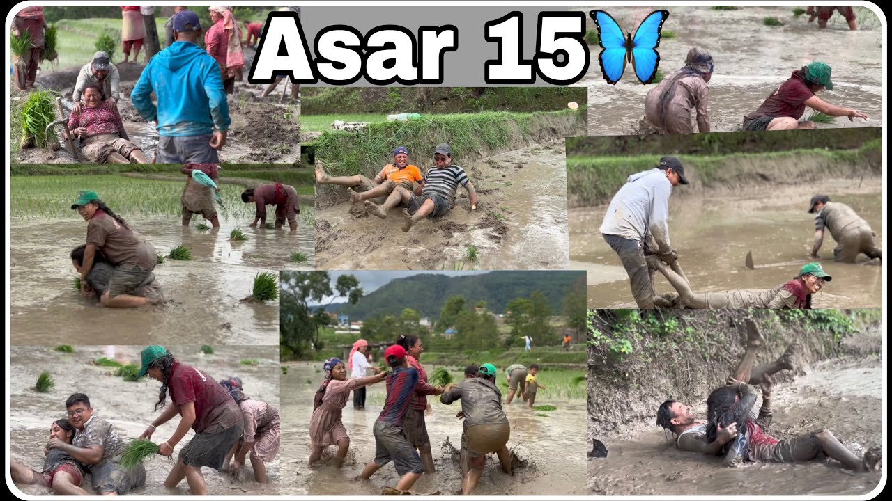 Asar 15 ️||Kam pani ramailo pani😍||Day to remember 🤗🙏#watchfullvedio # ...