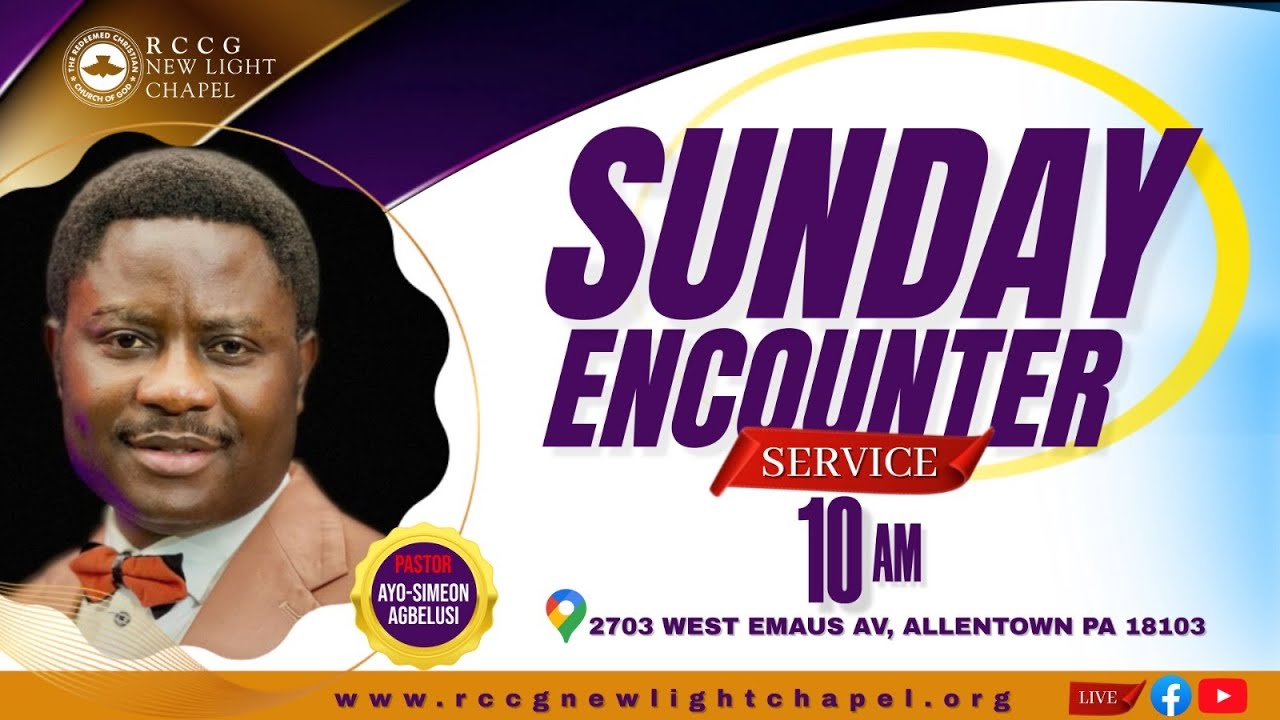 THE KNOWLEDGE OF THE GLORY OF GOD || SUNDAY SERVICE || RCCG NEW LIGHT ...