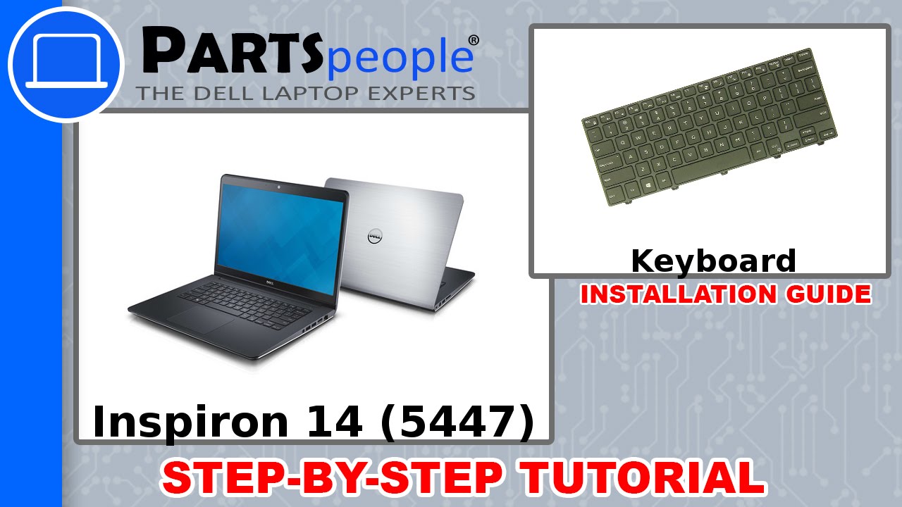 Dell Inspiron 14 (5447) Keyboard How-To Video Tutorial - YouTube