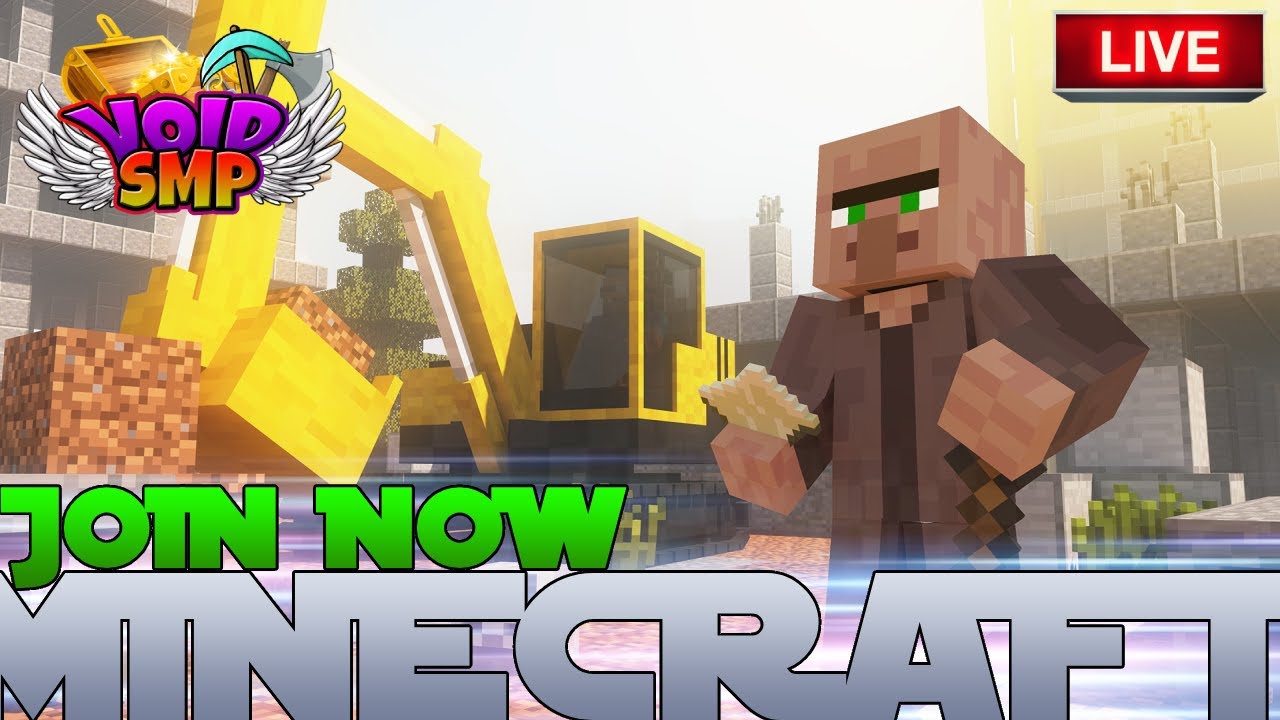 Minecraft Live || Playing In Void Smp || Survival Public Smp || Pe + Java 24/7 server #voidsmp ...