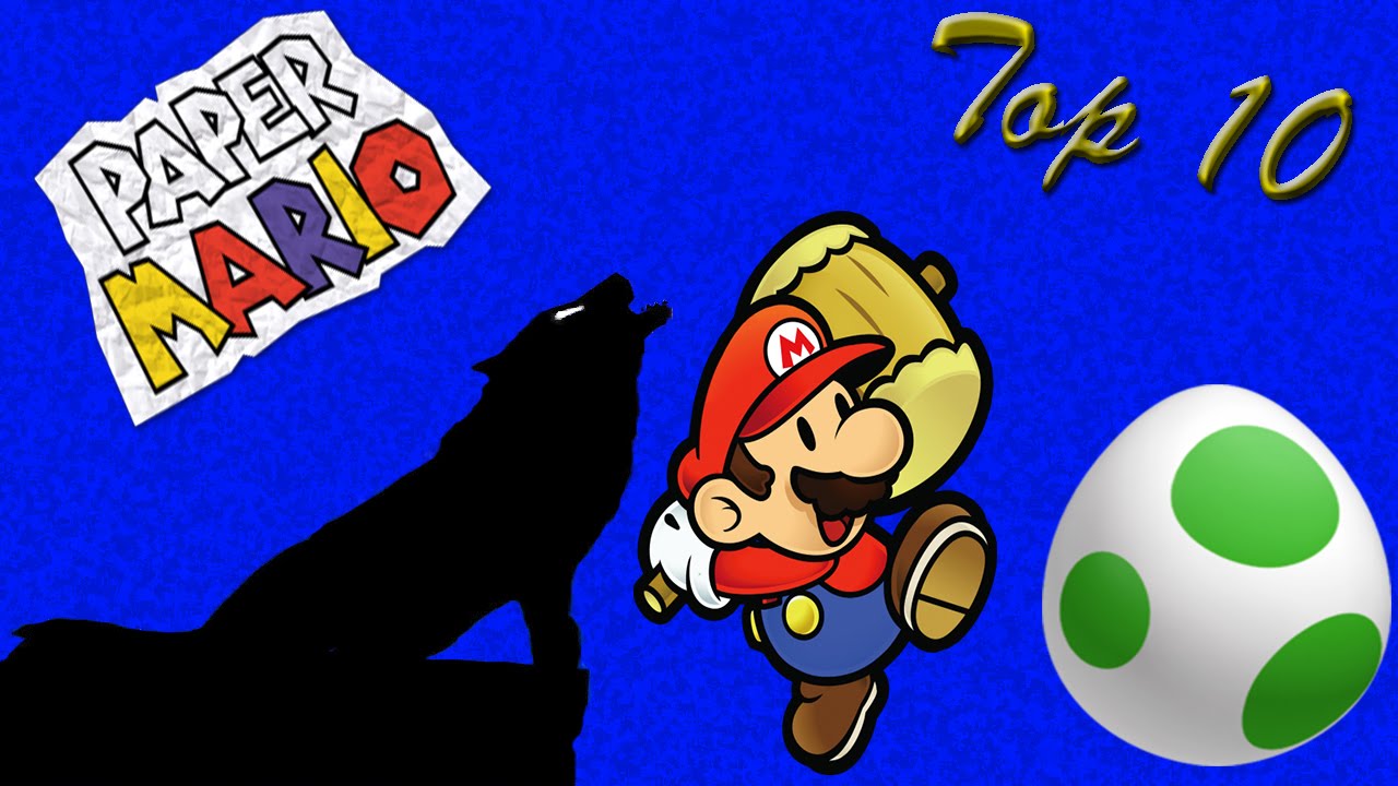 Top 10 Paper Mario Easter Eggs - YouTube