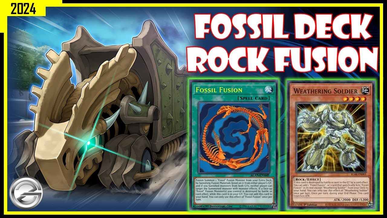 FOSSIL WARRIOR DECK ROCK FUSION ANDROID GAMEPLAY MARCH 2024 | YUGIOH ...