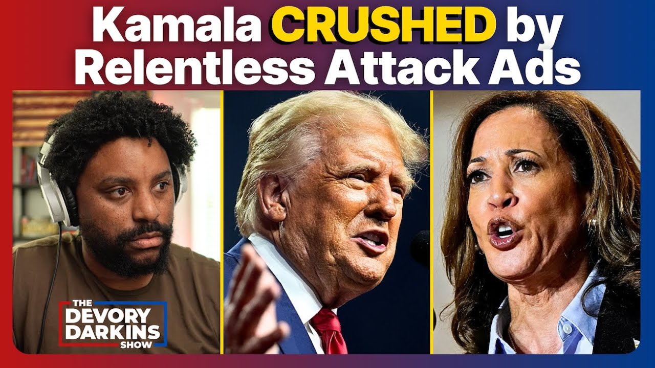Kamala CRUSHED by Relentless Attack Ads - YouTube