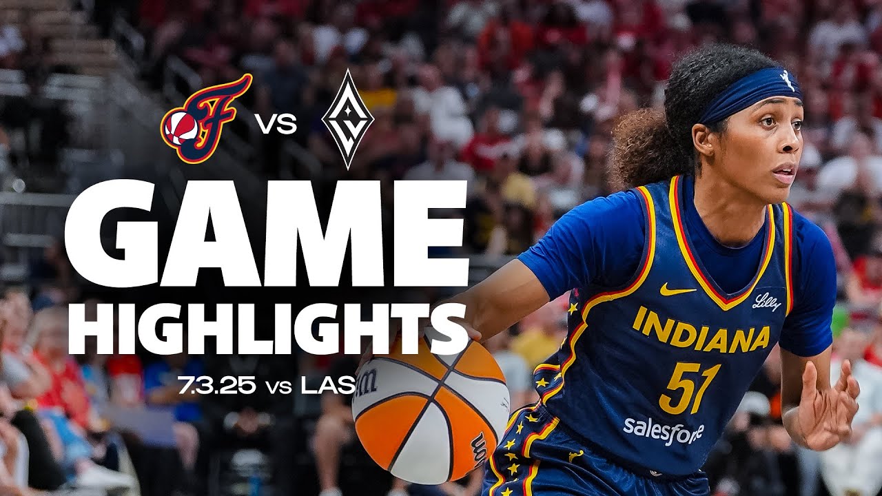 Indiana Fever Dominate Las Vegas Aces 81-54 | FULL Game Highlights ...