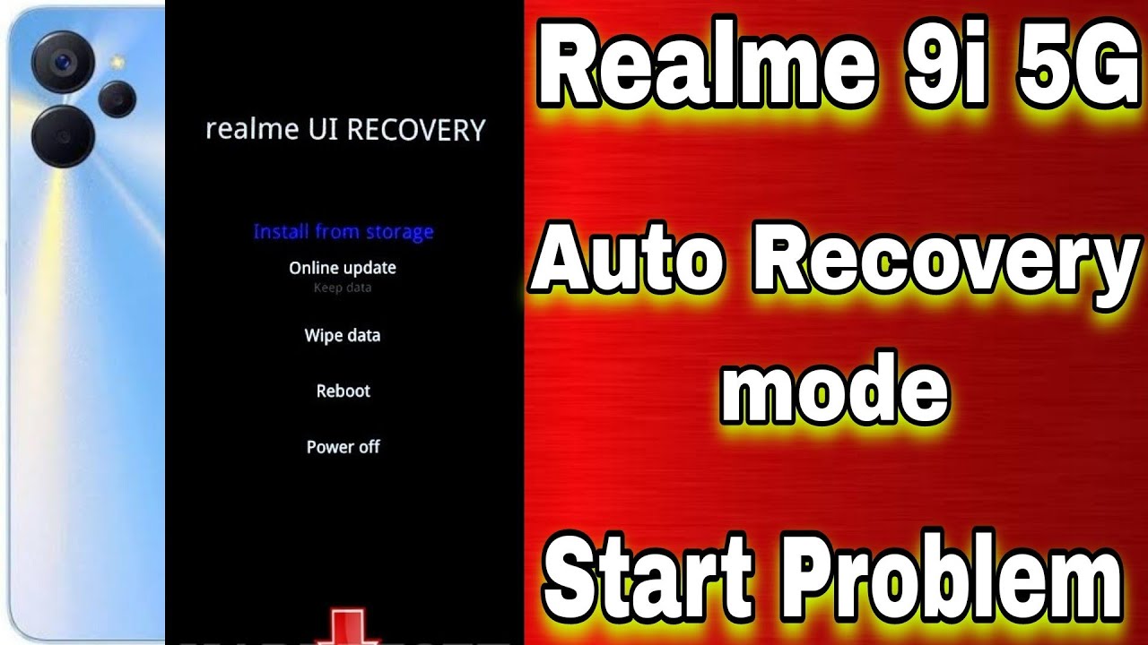 Realme 9i 5G Auto Recovery mode || rmx3612 Auto Recovery mode Problem ...
