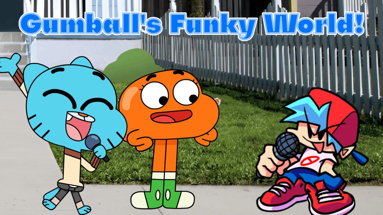 FNF: Gumball's Funky World! Friday Night Funkin' - YouTube