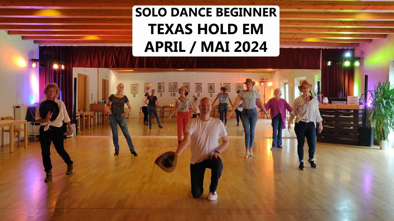Solo Dance Beginner | April/Mai 2024 | Texas Hold ´Em | LineDance ...