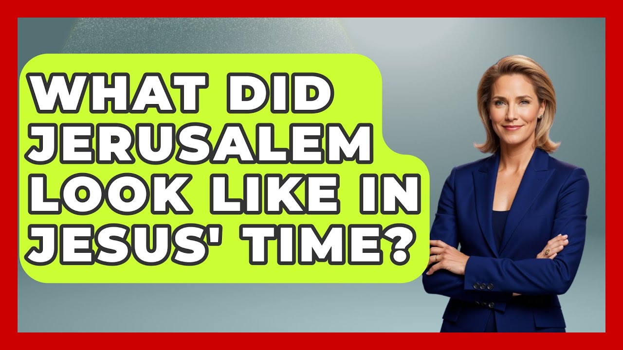 What Did Jerusalem Look Like In Jesus' Time? - History Icons Channel ...