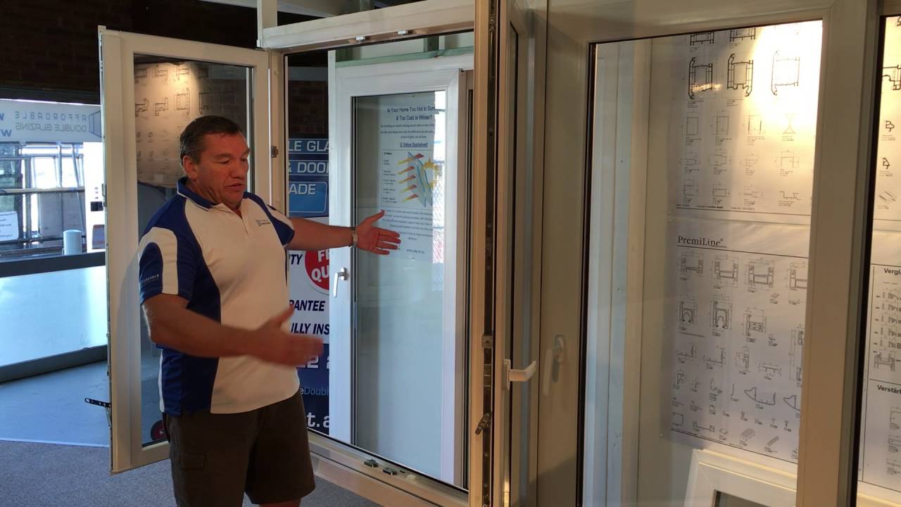 Double Opening Casement Window | UPVC Casement Window - YouTube