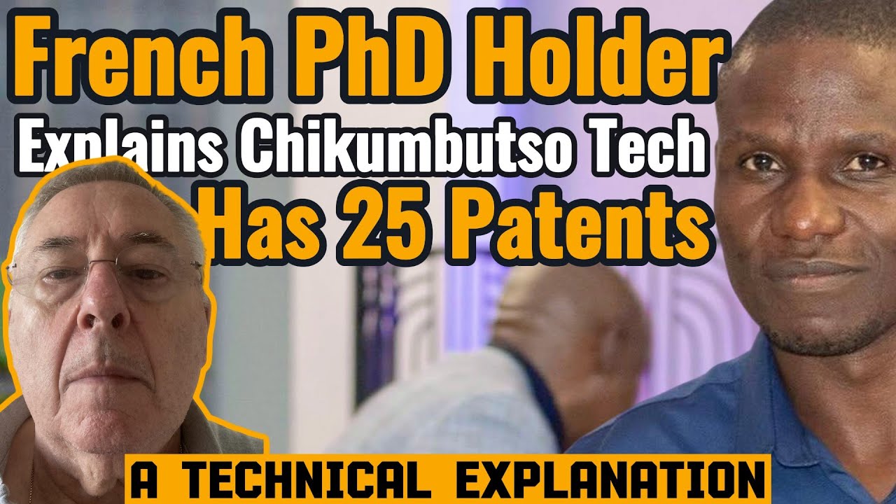French Dr Giacometti Explains Maxwell Chikumbutso Inventions - YouTube