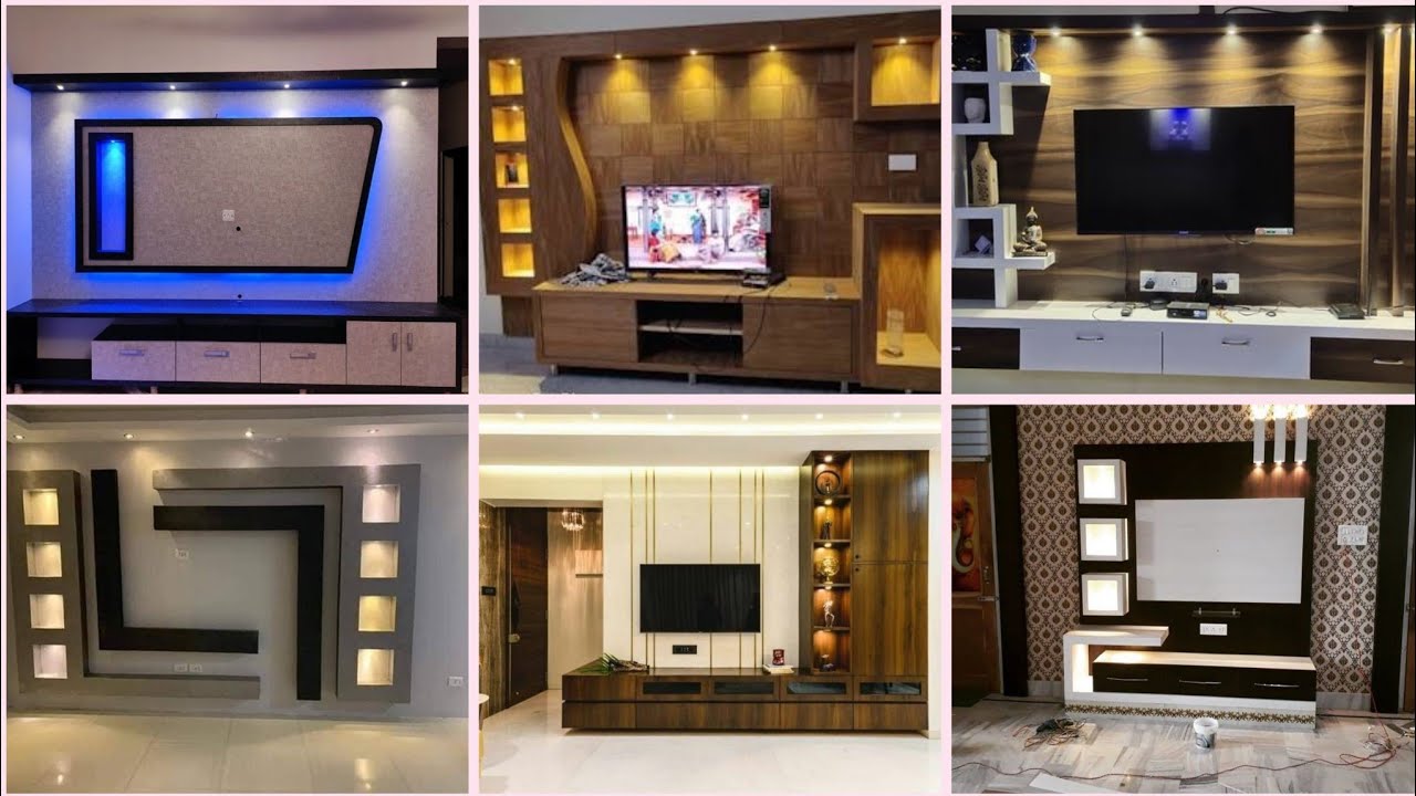 Modern TV Unit Design Ideas 2022 || LED Cabinet Design || TV Unit ...