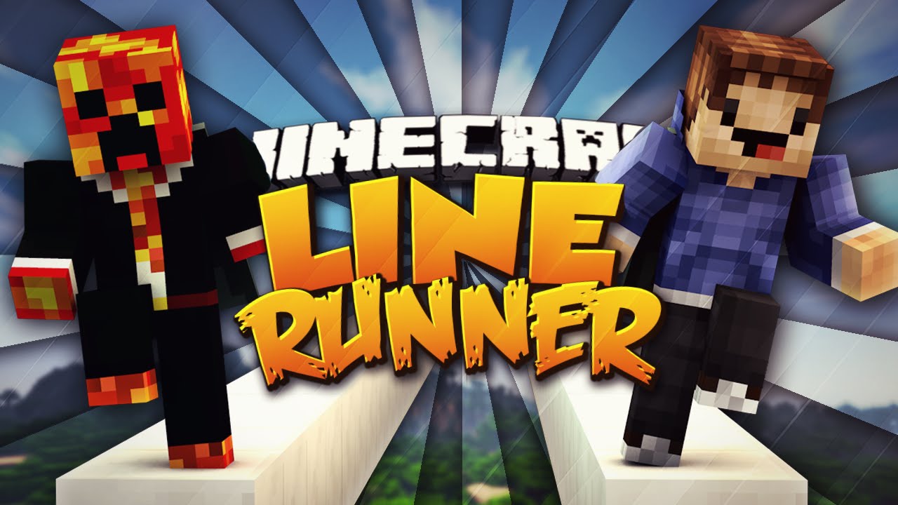 Minecraft LINE RUNNER PARKOUR! (MINIATURE MAZES!) w/ PrestonPlayz ...