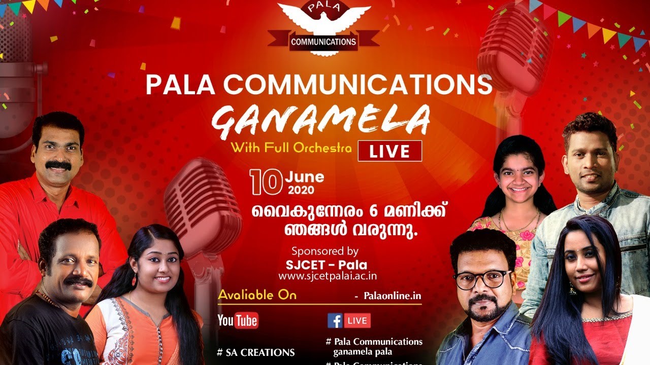 Pala Communications Ganamela live - YouTube