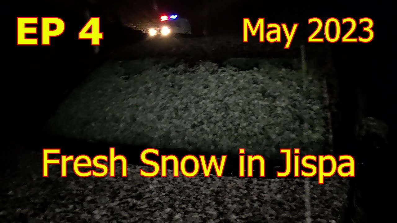 Fresh Snowfall in Jispa | #snow #snowfall - YouTube