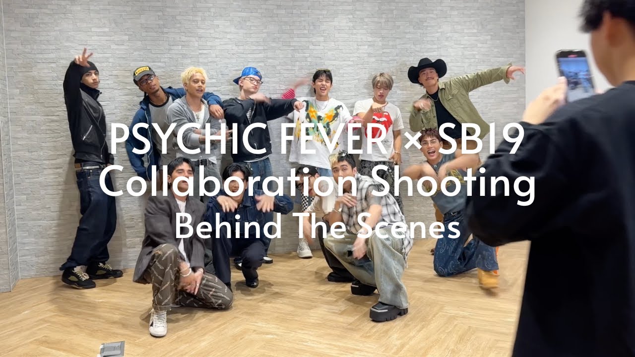 [PCF Behind] PSYCHIC FEVER × SB19 Collaboration Shooting - YouTube