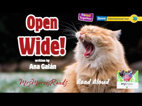 OPEN WIDE! MyView Literacy Kindergarten Unit 2 Week 4 Read Aloud