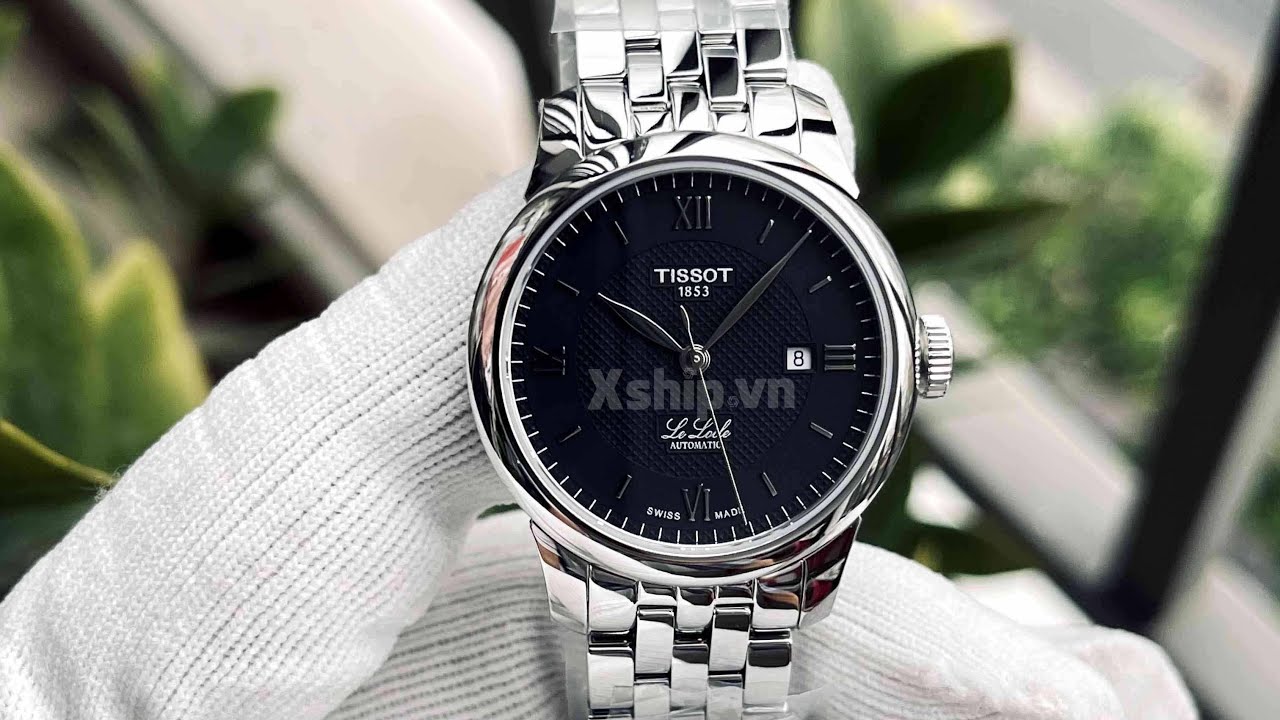Xship.vn: Tissot Le Locle Automatic Black Dial Ladies Watch T006.207.11 ...