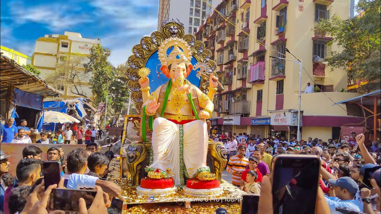 CHARKOP CHA RAJA AAGMAN SOHALA 2023 | 🤩 चारकोप चा राजा | माघी गणेशोत्सव ...